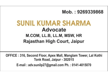 3 Best Divorce Lawyers in Jaipur - Expert Recommendations